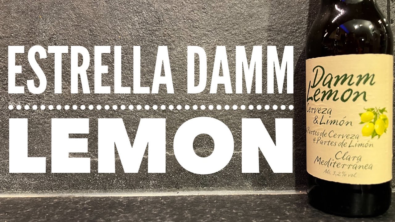 Estrella Damm Lemon Review , Estrella Damm Cerveza & limón Clara ...