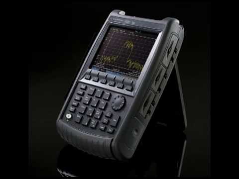 Agilent FieldFox- Power Meter, Network Analyzer - YouTube