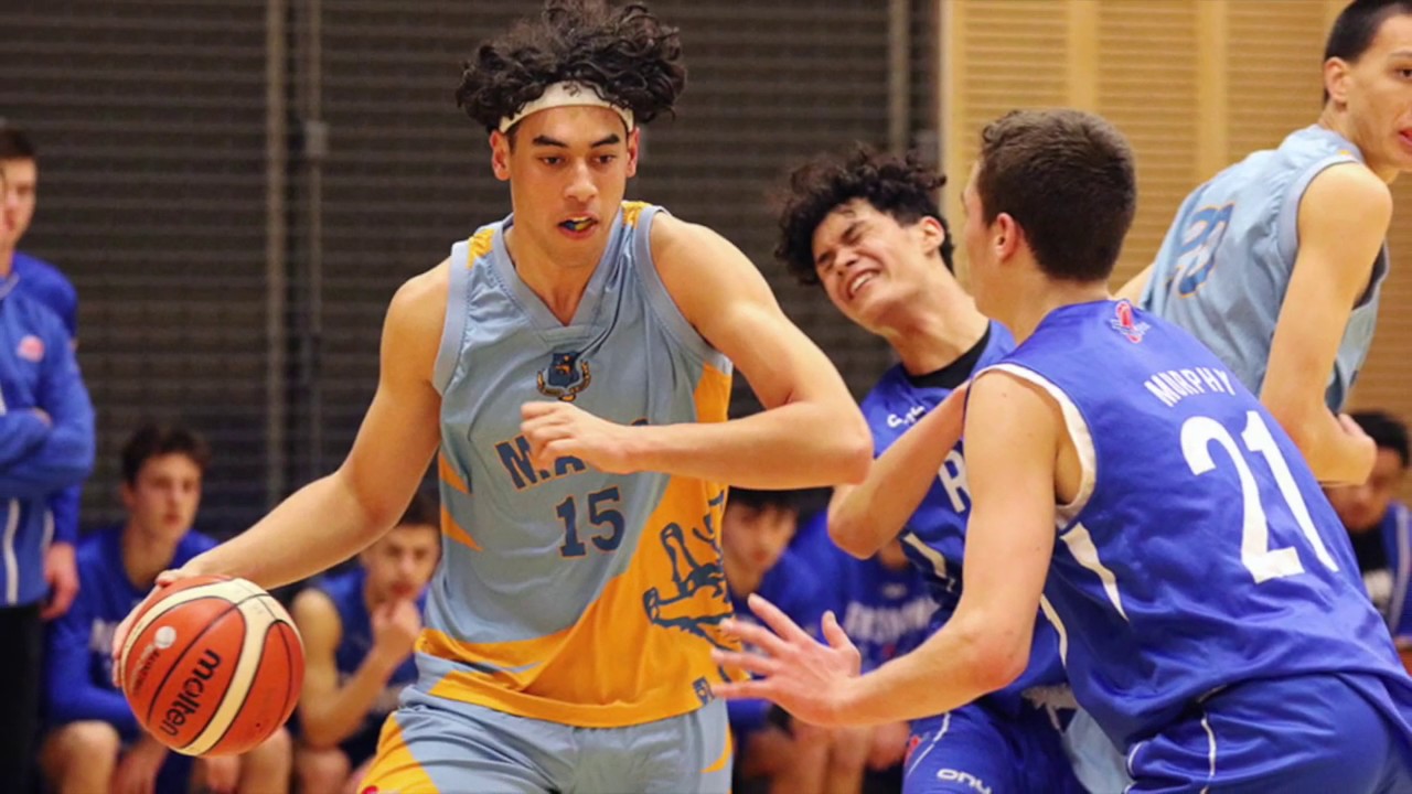 Joshua Leger - 6'7 PF from New Zealand 2019 regular season highlights - YouTube