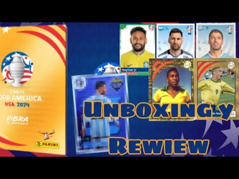 Unboxing y Review del Álbum de la Copa America 2024 (Edición dorada ...