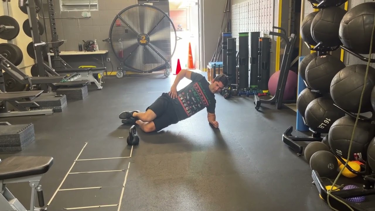 Side Plank with Clam - YouTube