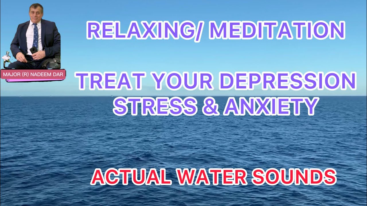 4K VIDEO - Natural Sounds of Water - Anti Depression, Stress & Anxiety ...