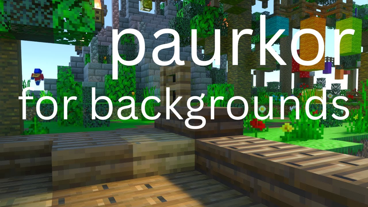 Minecraft parkour for backgrounds - YouTube