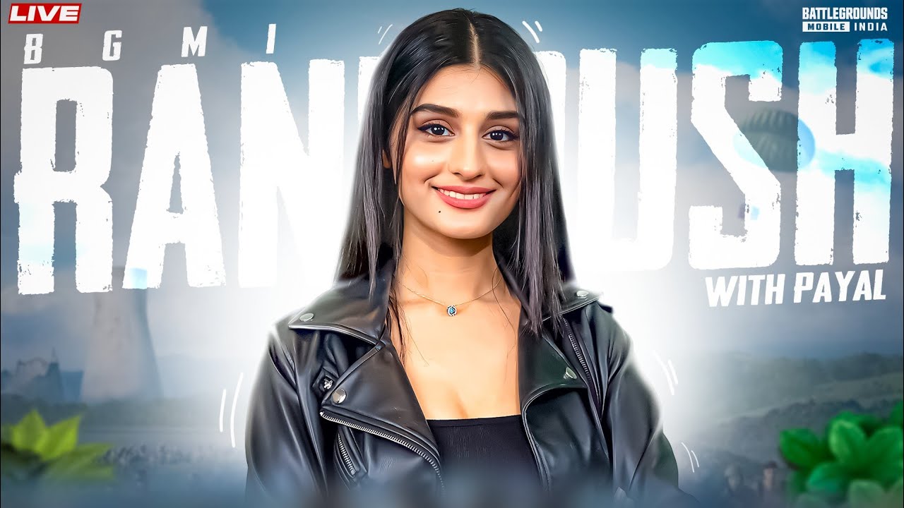 BGMI LIVE WITH S8UL🚀🔥 || PAYAL IS LIVE😘 - YouTube