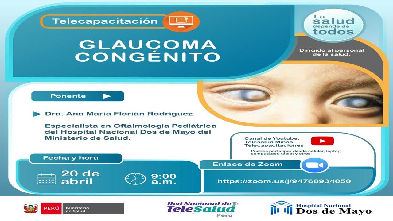 GLAUCOMA CONGÉNITO - YouTube