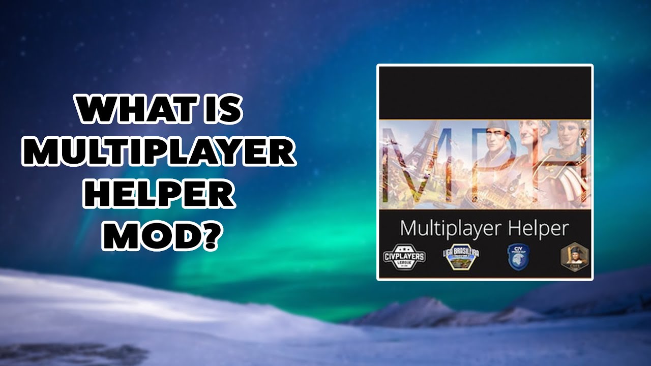 Civ6 | What is Multiplayer Helper Mod? - YouTube