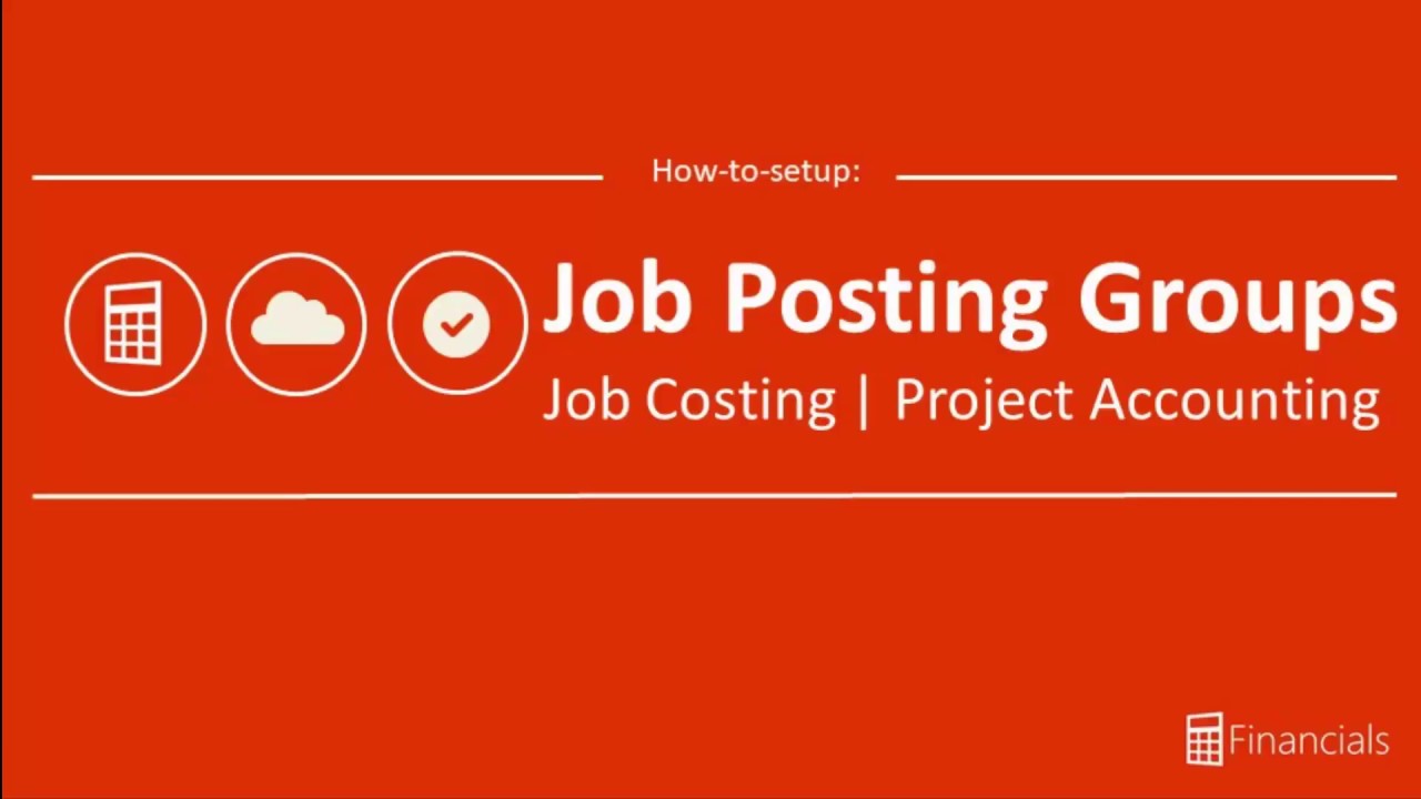 How-to-Setup Job Posting Group - YouTube