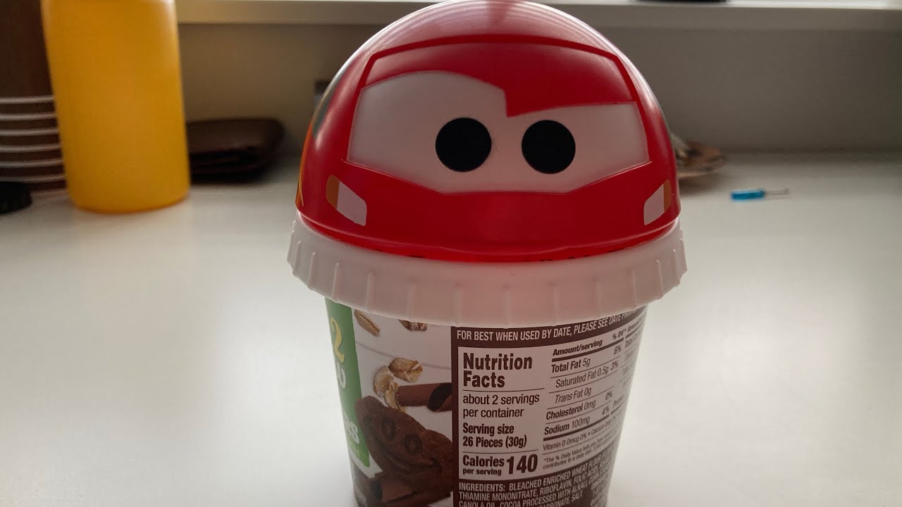 Disney Pixar Cars Lightning McQueen good 2 grow Chocolate Snackers ...