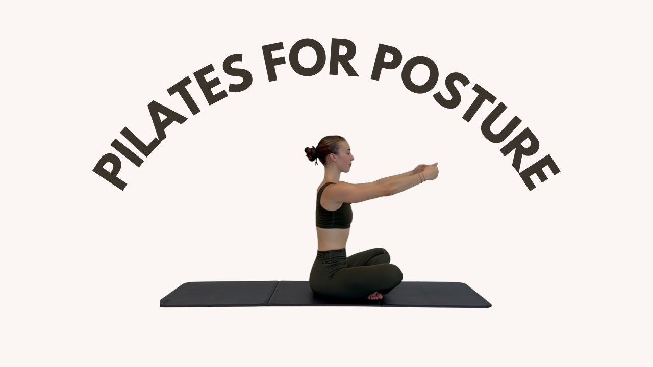 10 Minute Pilates for Tall & Confident Posture! - YouTube