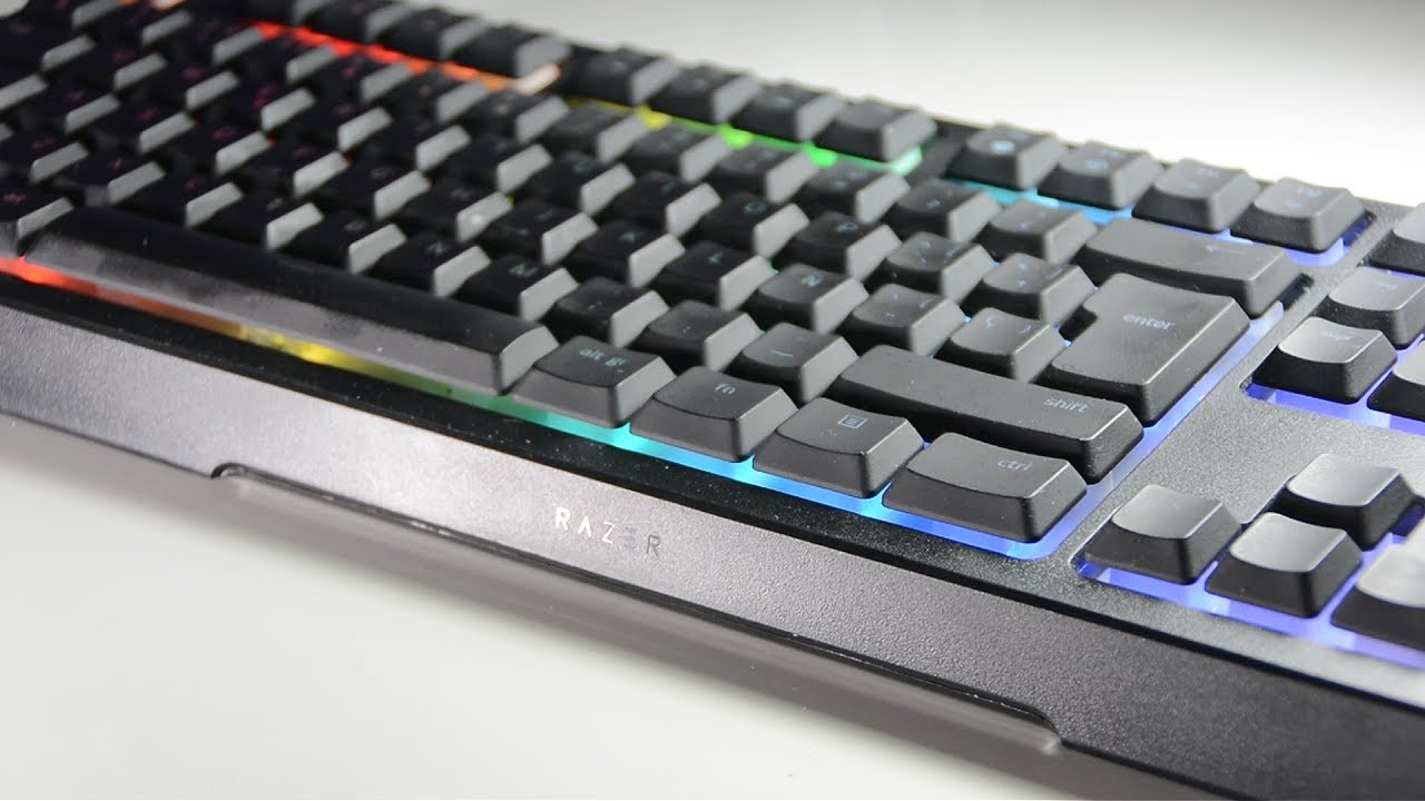 Razer Ornata Chroma - Teclado de membrana mecánico - YouTube