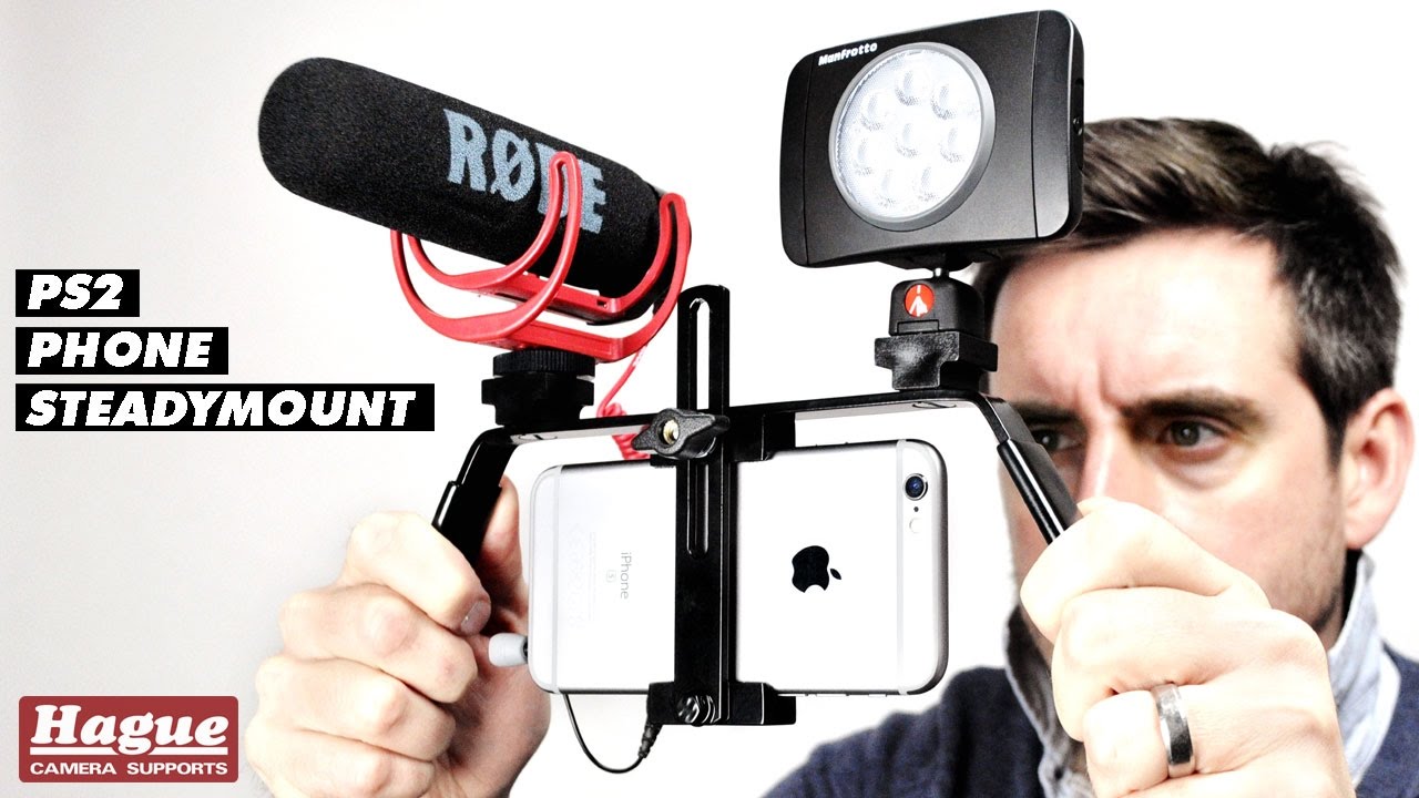 Hague PS2 Phone Steadymount Camera Filmmaking Kit - YouTube