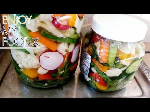 YUMMY THE BEST MIXED VEGETABLE TURSHI - Armenian Pickled Veggie's - By ...