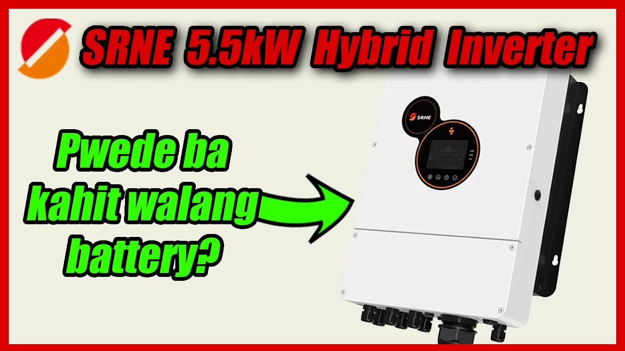 SRNE Off-Grid/Grid-Tie Hybrid Inverter Testing - YouTube