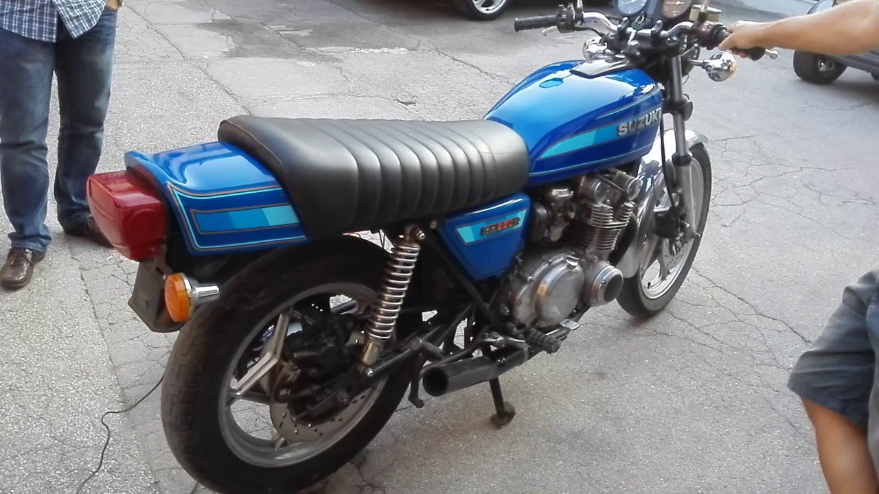 Suzuki GS550E - YouTube