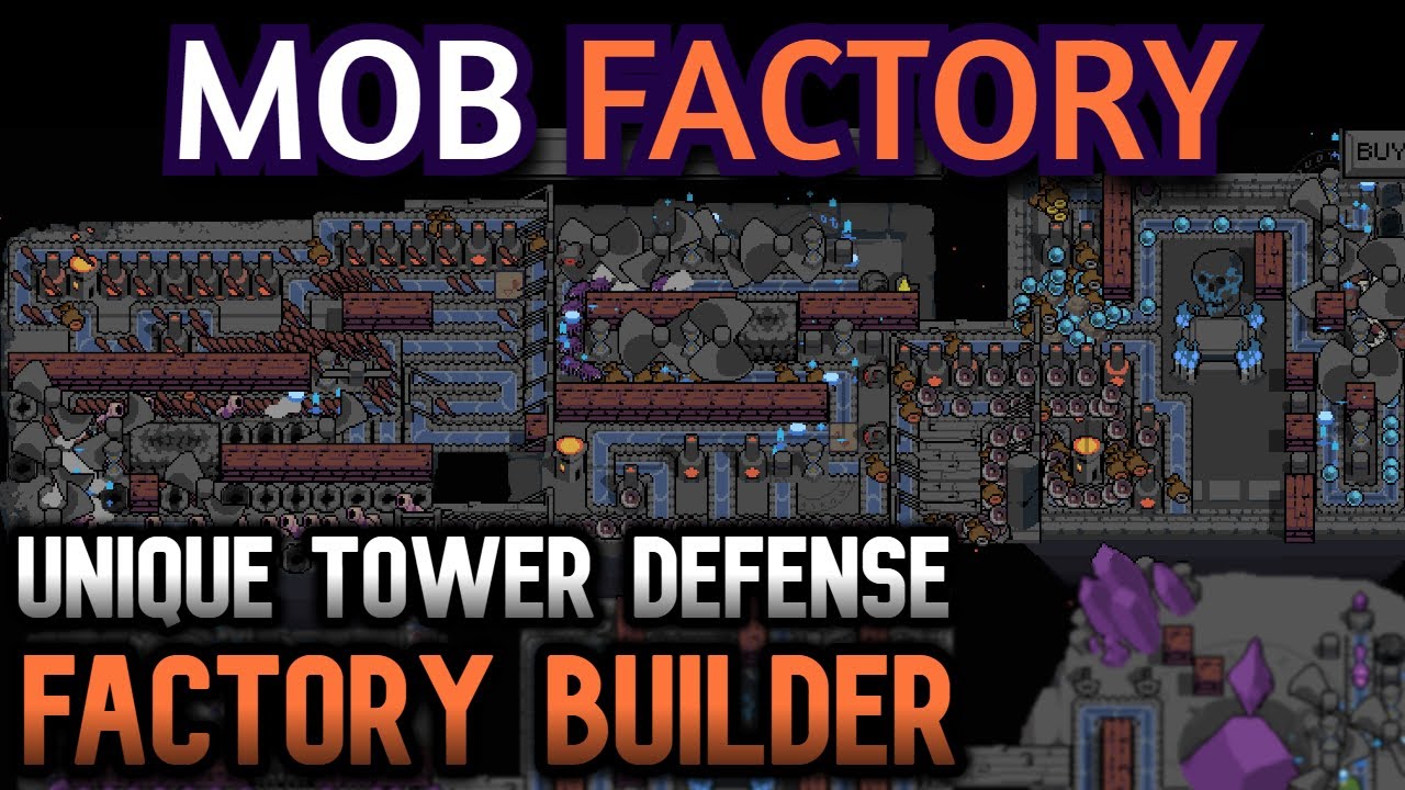 Addicting New Factory Tower Defense! | Mob Factory - YouTube