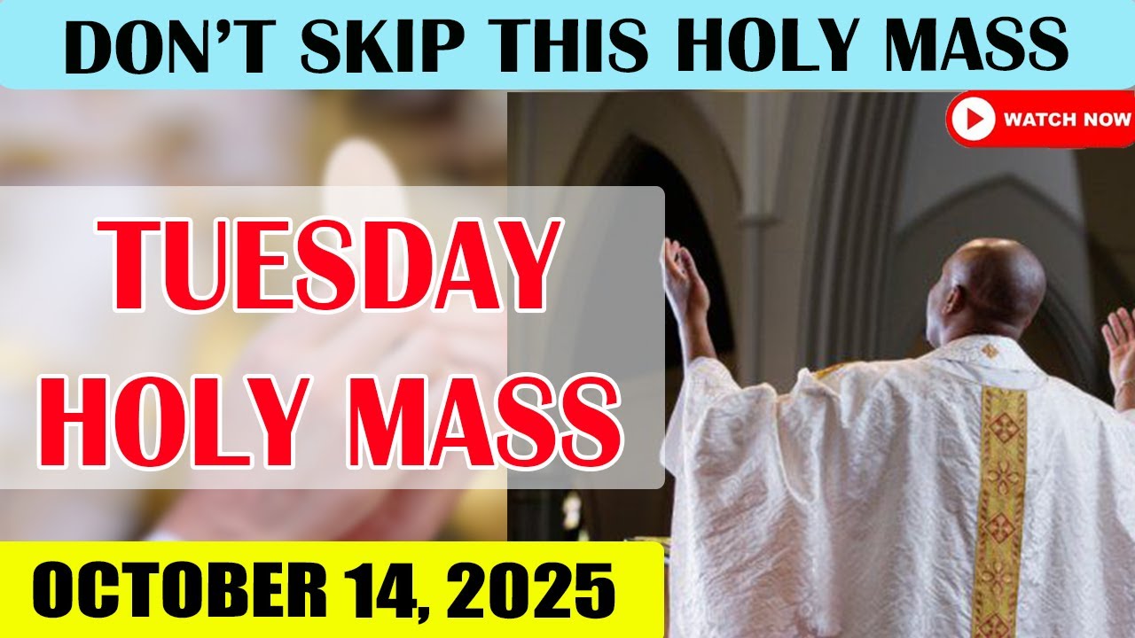 Catholic Mass Today | Daily TV Mass, Tuesday October 14, 2025 - YouTube