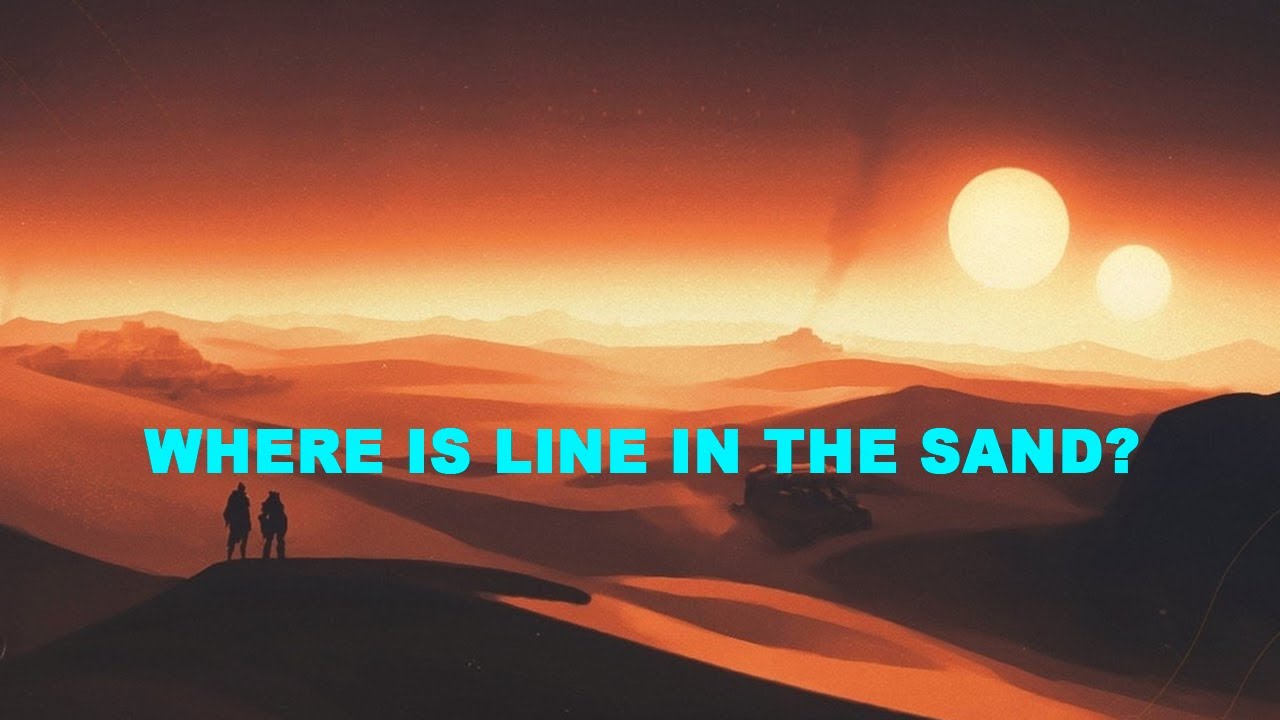 Where is line in the sand? - YouTube