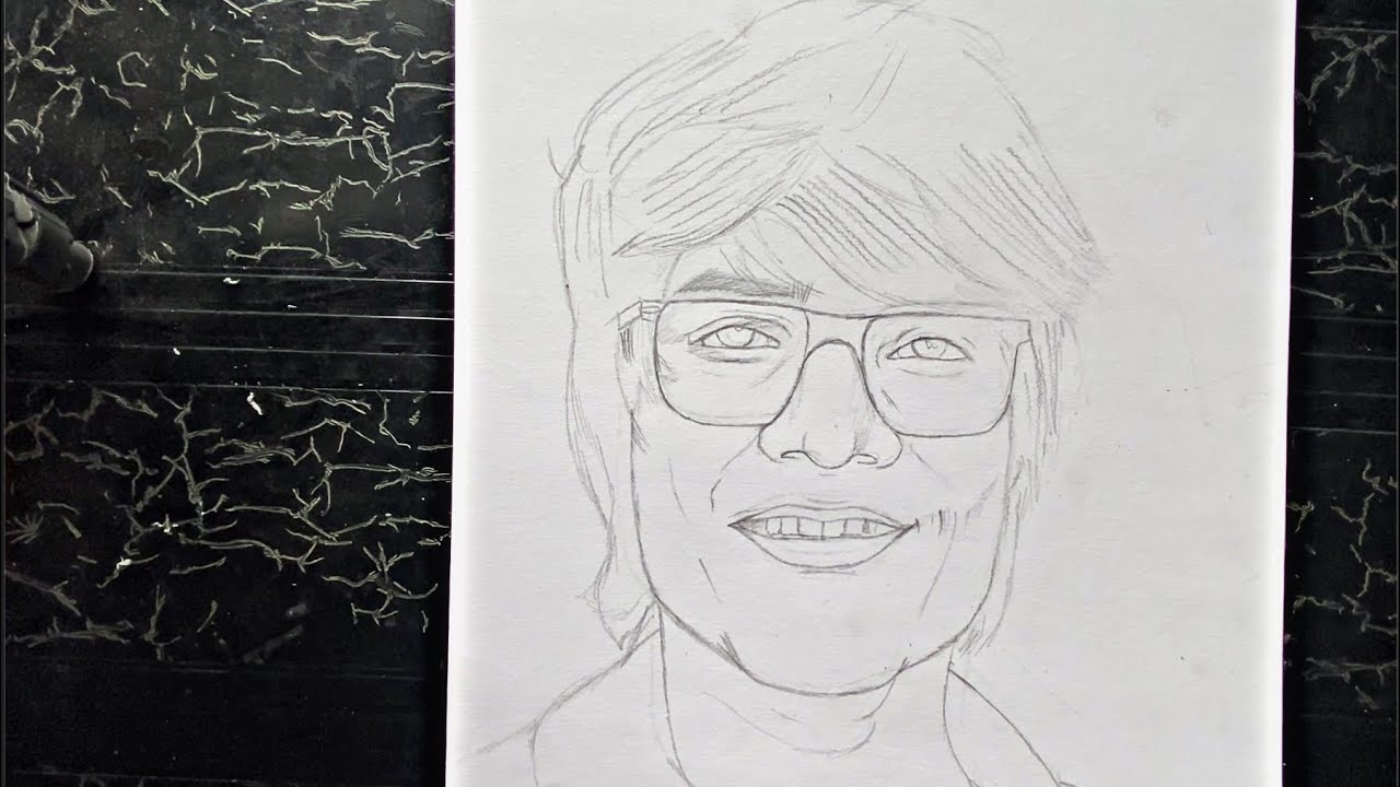 Sourav joshi drawing 😍,outlines complete karli#souravjoshivlogs - YouTube