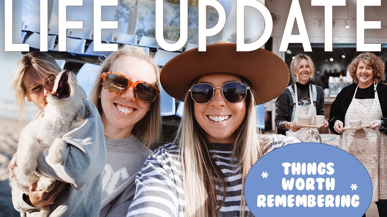 *Things Worth Remembering* || 4 Months In Australia || Beach days, Birthdays + Puppies - YouTube
