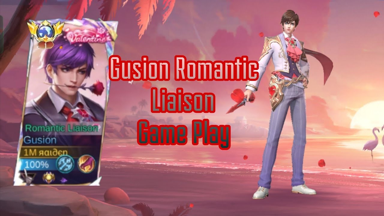 Gusion Romantic Liaison Game Play 🔥#mlbb - YouTube
