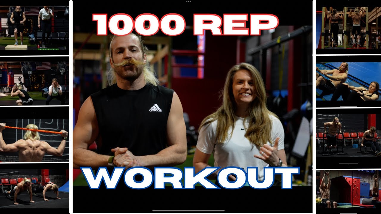 1000 Rep Workout (Feat. Jessica of Jacked Nutrition) - YouTube