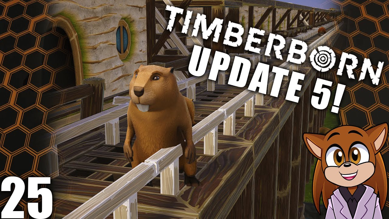 Timberborn Update 5 - Folktails - Top Of The Line Housing - YouTube