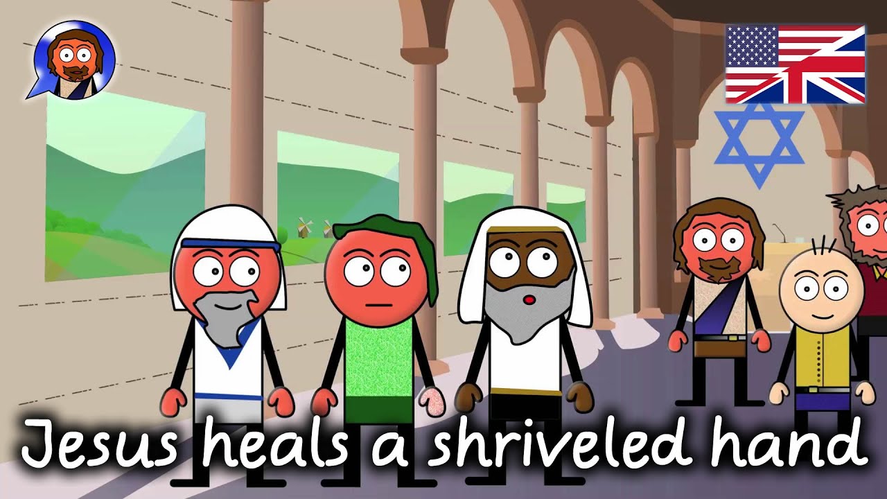 Jesus heals a shriveled Hand - YouTube