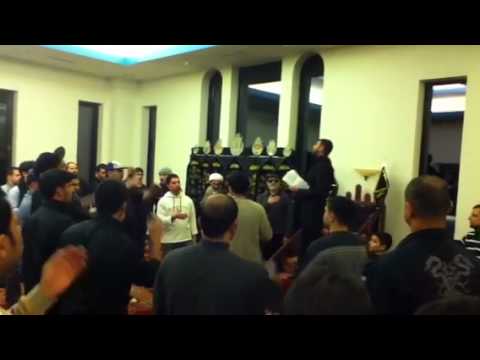 Iraqi matam at Jaffarya Center of Niagara Frontier - YouTube