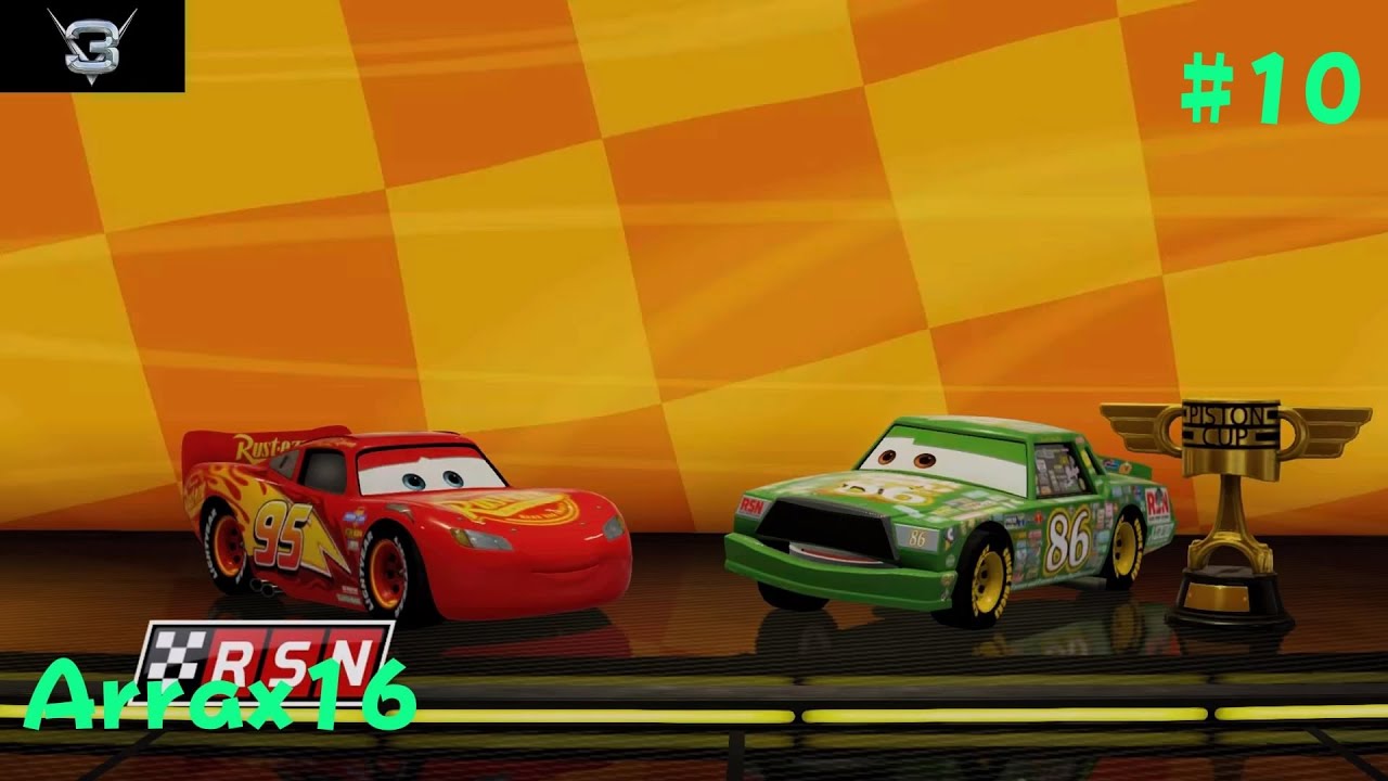 Jugando vs CHICK HICKS en CARS 3 MOTIVADO PARA GANAR - YouTube