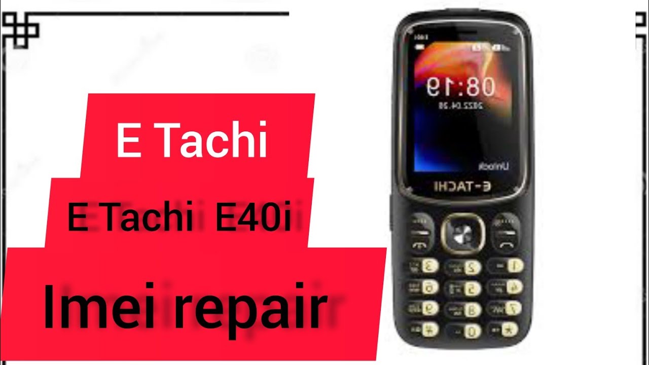 e tachi e40i imei repair mircal toll - YouTube