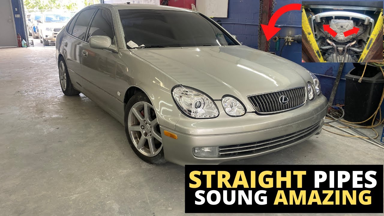 STRAIGHT PIPES MY LEXUS GS430 | BEST MOD FOR THE GS430? - YouTube