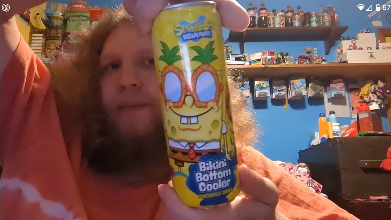 Pepsi Enthusiast Enjoys Bikini Bottom Cooler - YouTube