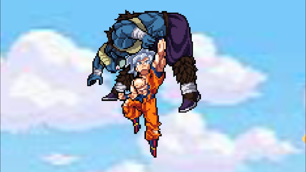 Goku mui vs Moro - Sprites animation - YouTube