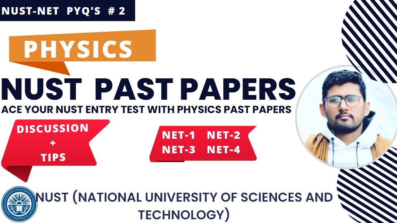 Nust Past Paper Physics || NET Physics MCQ PYQ's #3 || net1|| net2 ...