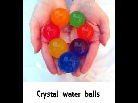 How to grow Crystal water balls || Growing Magic jelly balls || - YouTube
