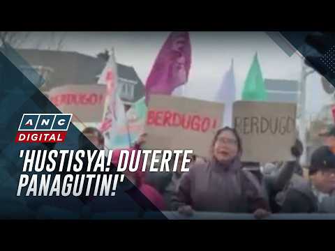 Supporters, kin of drug war victims seek justice at ICC confirmation hearing vs Duterte | ANC