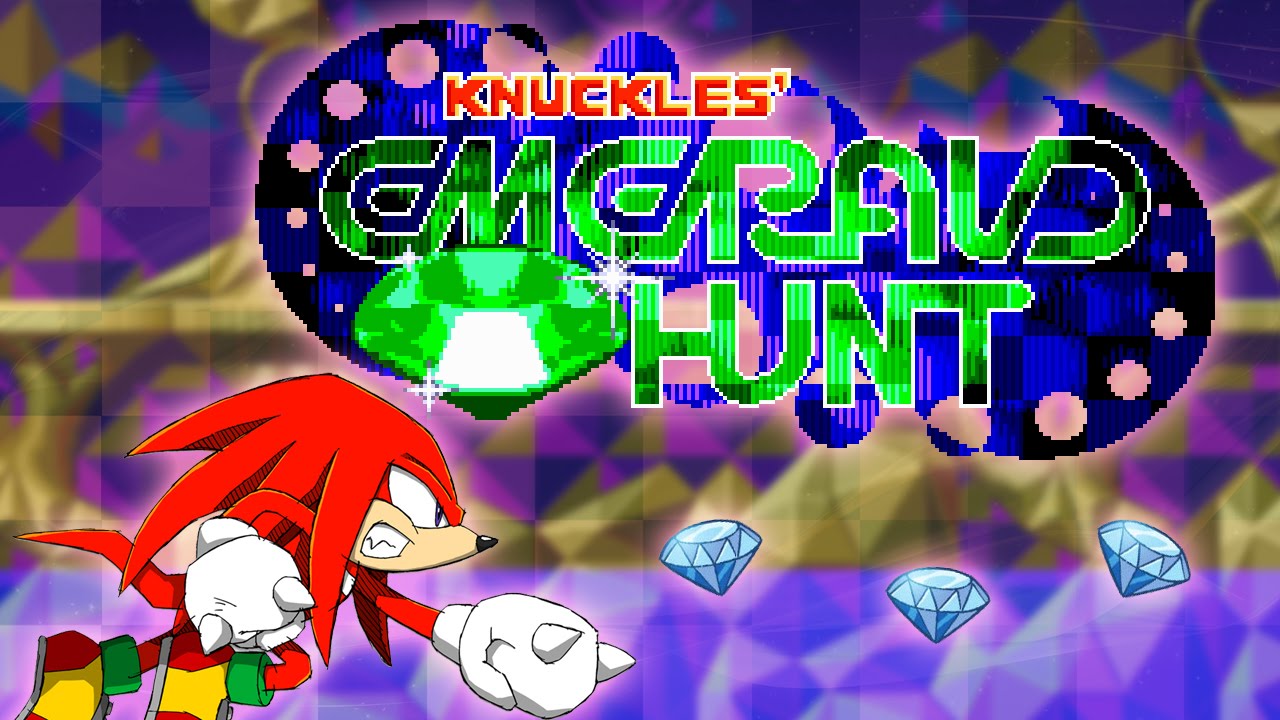 Knuckles' Emerald Hunt - Walkthrough - YouTube