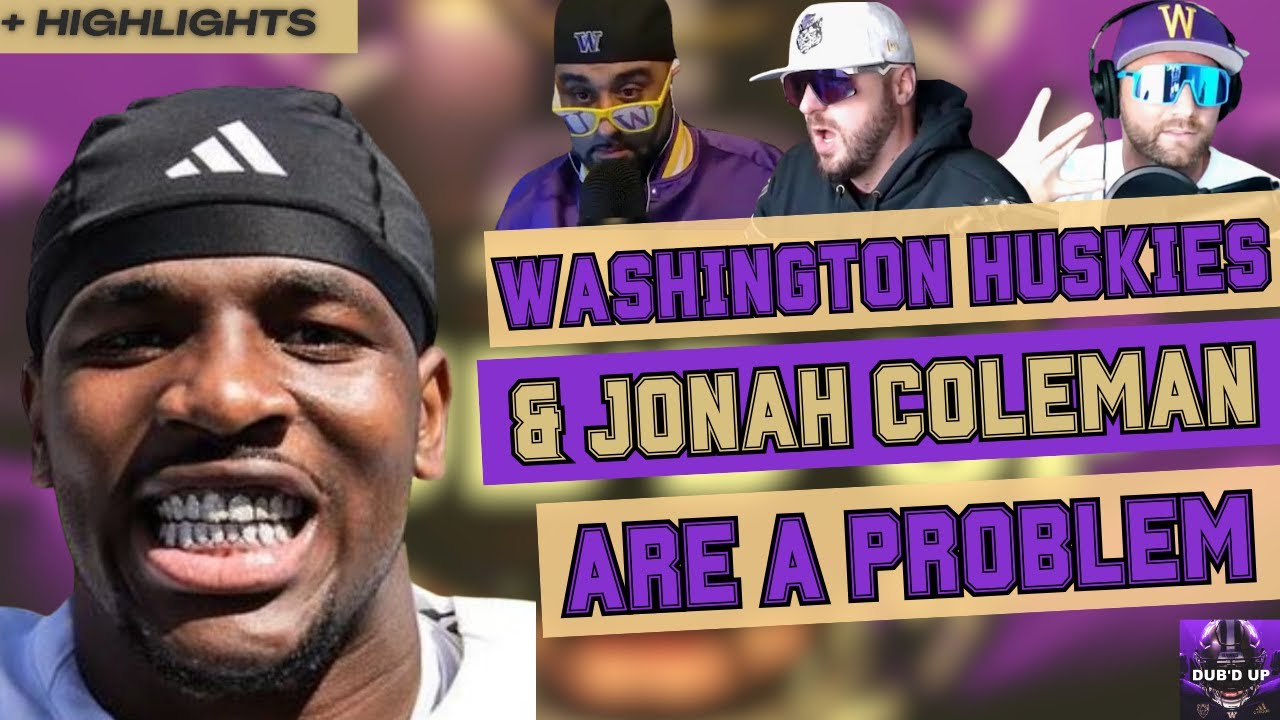 Washington Huskies Dominate | Jonah Coleman’s Breakout Game | UW ...