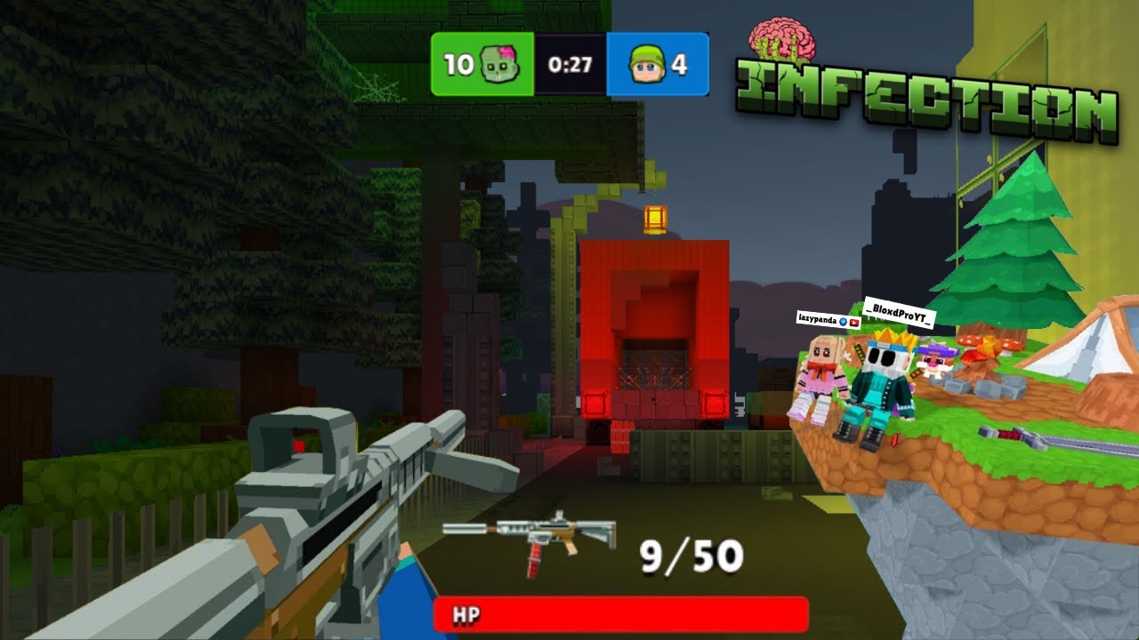 Grinding Minefun.io INFECTION with @CrazybutLazyPanda19 ! 🧟 - YouTube