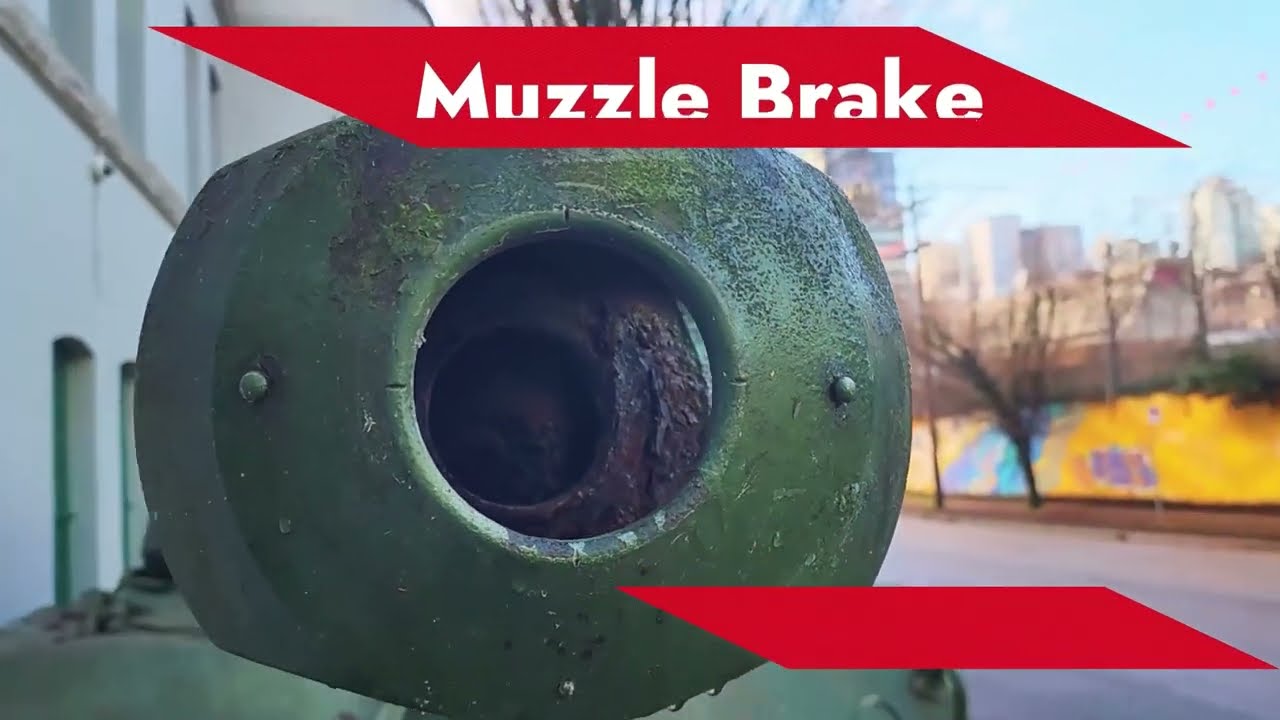 WW2 M4A3E8 Easy8 Sherman Tank GUN MUZZLE PURPOSE and its German ...