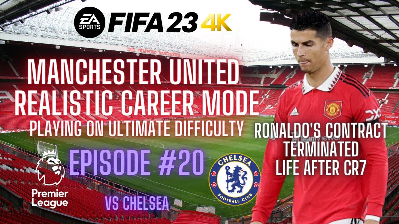 RONALDO'S CONTRACT TERMINATED, LIFE POST CR7!🔥 - FIFA 23 Manchester ...