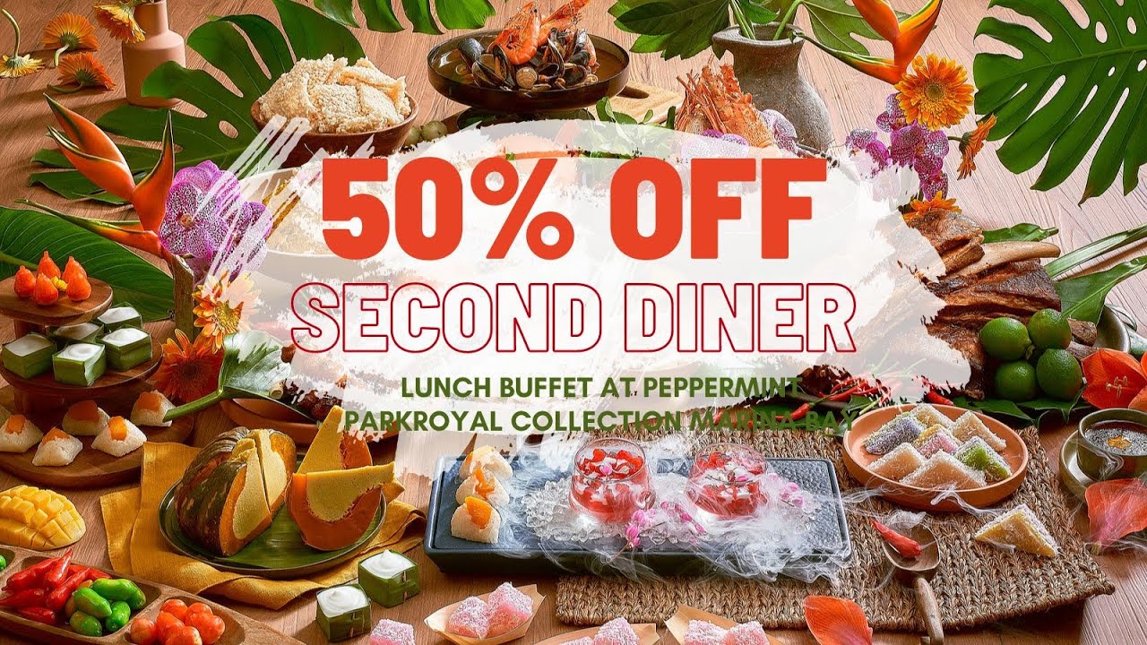 Enjoy 50% off 2nd diner for Peppermint's Lunch Buffet with Maybank ...