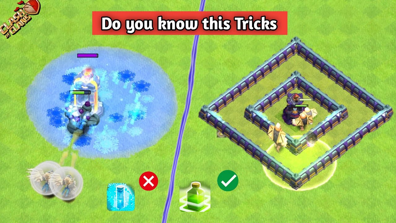 Clash of clans spells facts, tips and tricks - YouTube