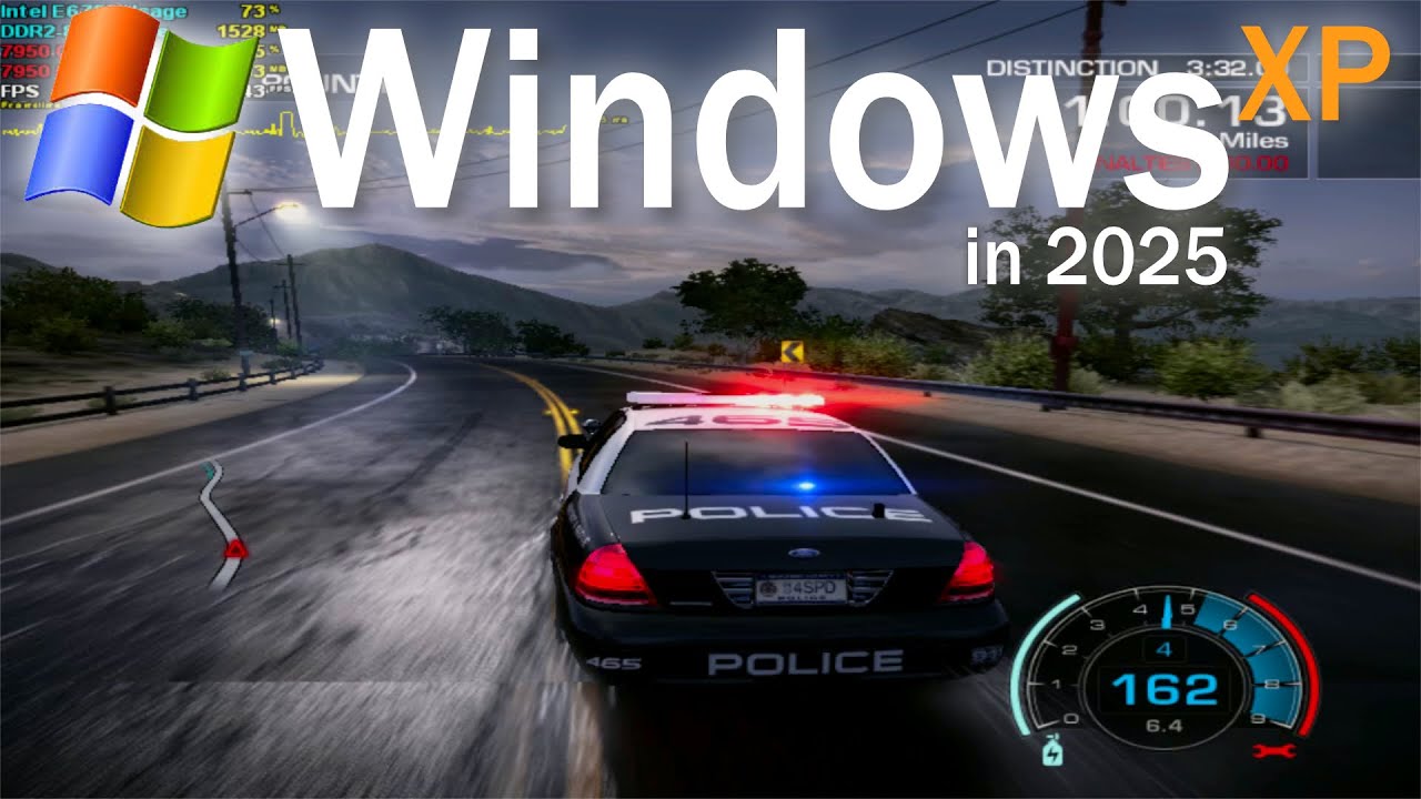 Windows XP Gameplay: Need For Speed Hot Pursuit - YouTube