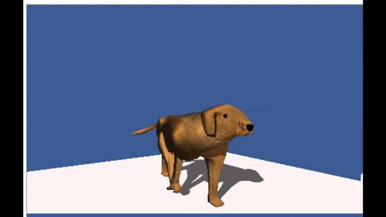 Best dog walk animation - YouTube