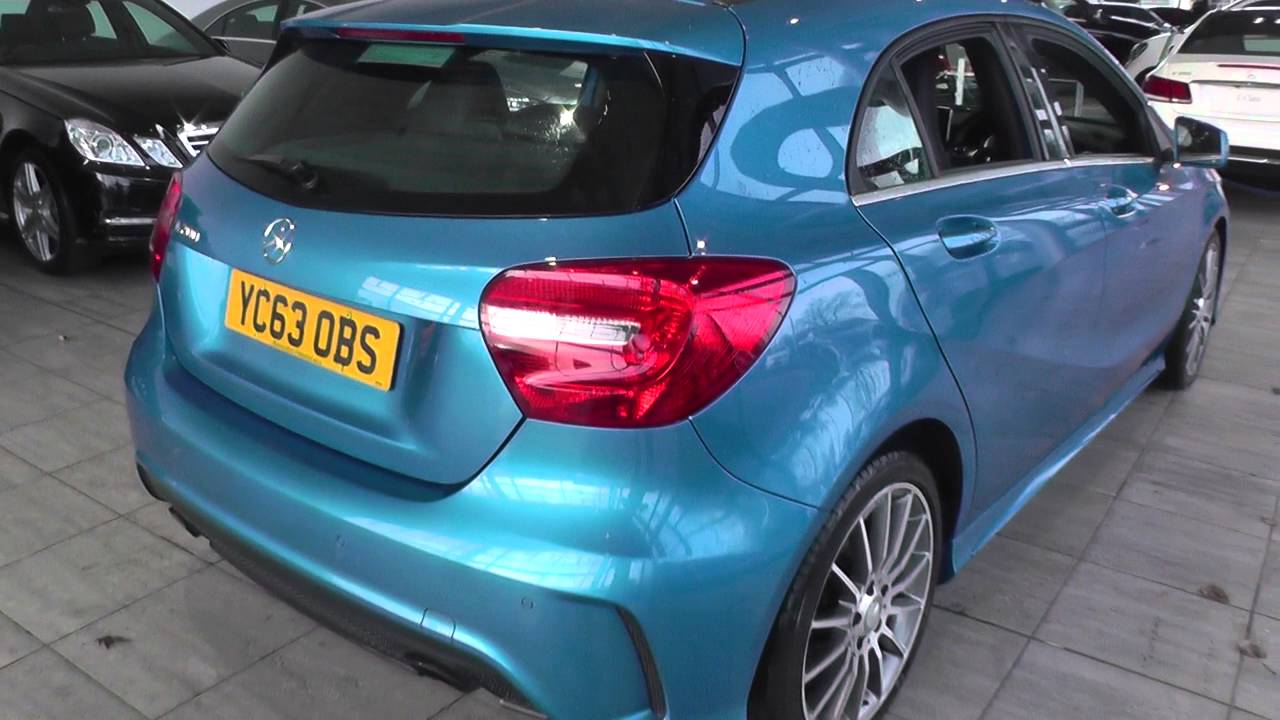 Mercedes-Benz A200 Blue-Cy Amg Sport Au U47056 - YouTube