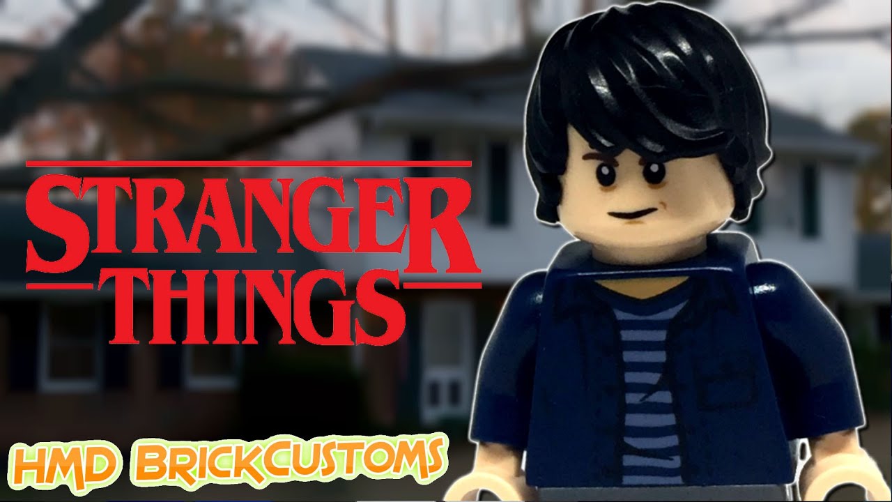 LEGO Mike Wheeler: Custom Minifigure- STRANGER THINGS! - YouTube