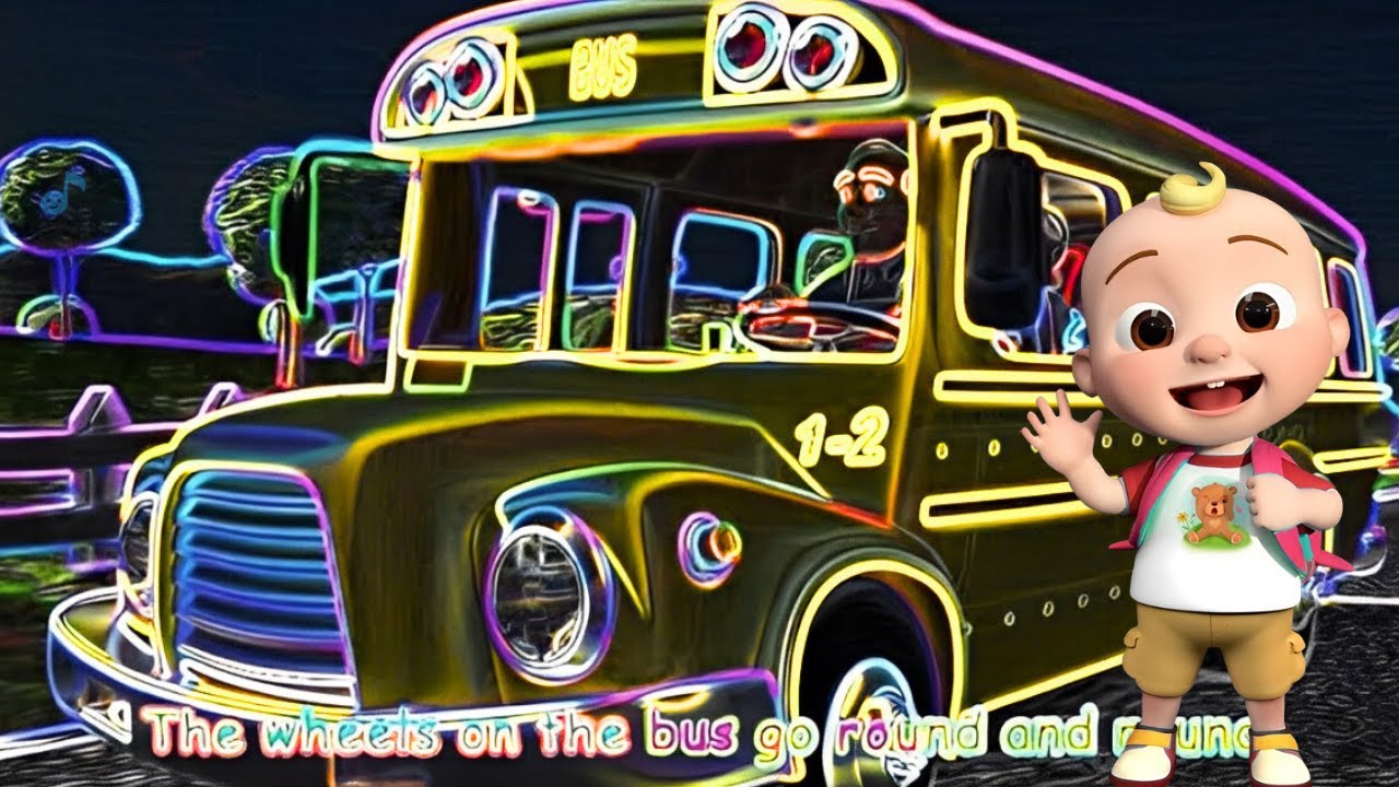 [ 2 MINUTE LOOP ] 🚌 Wheels on the Bus Sound Variations 🎶 || Remix ...