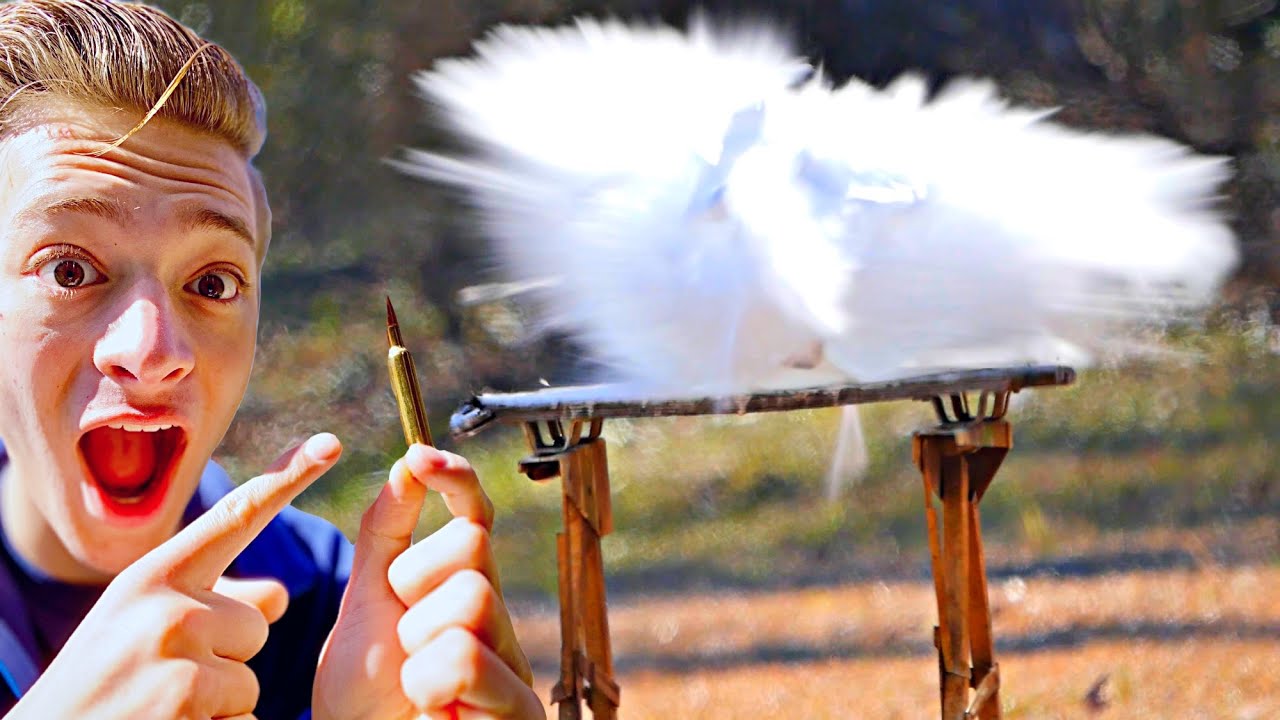 EXPLODING MILK JUGS (7mm magnum) - YouTube