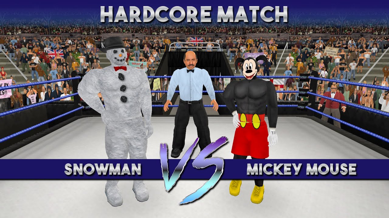 OCWF S0984 Snowman VS Mickey Mouse - YouTube
